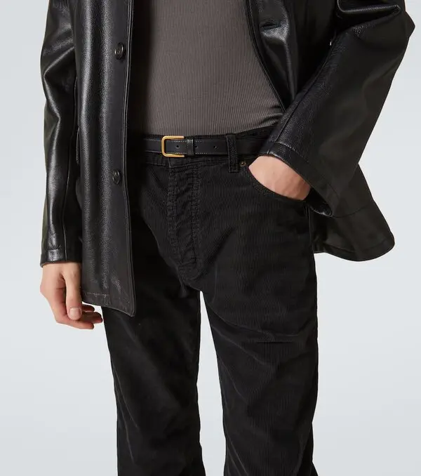 Saint Laurent Leather Belt