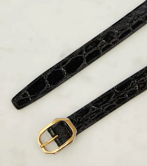 Saint Laurent Leather Belt