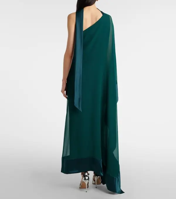 TALLER MARMO Betsy Spirito One-shoulder Maxi Dress - Black