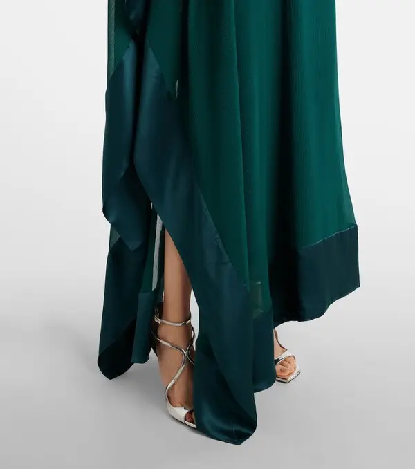 TALLER MARMO Betsy Spirito One-shoulder Maxi Dress - Black