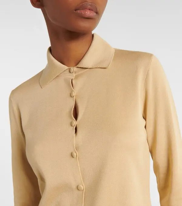 THE ROW Ikara Silk Top