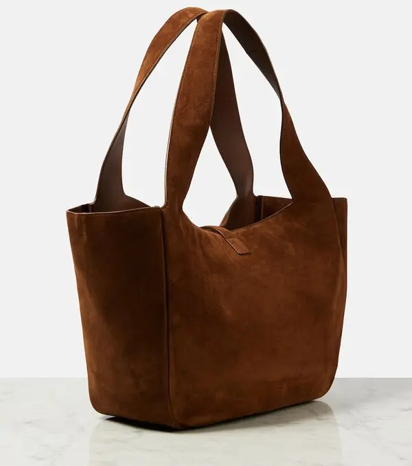 Saint Laurent Le 5 À 7 Tote Bag - Brown