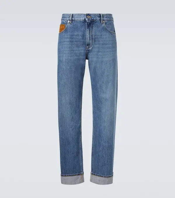 Bottega Veneta Mid-rise Straight Jeans