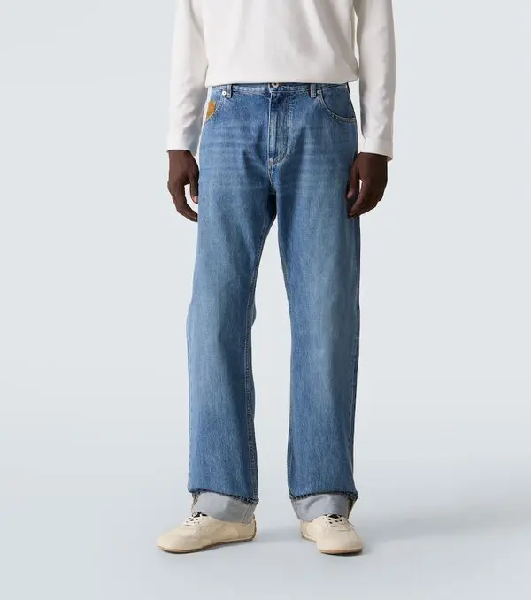 Bottega Veneta Mid-rise Straight Jeans