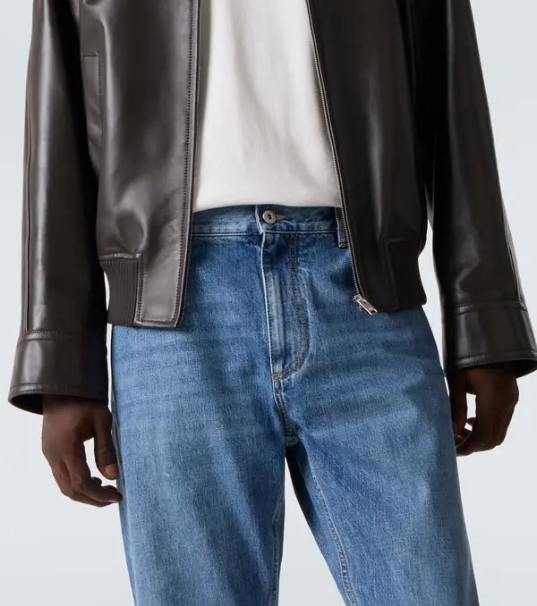 Bottega Veneta Mid-rise Straight Jeans