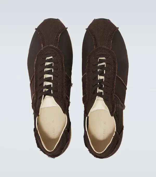 THE ROW Moveo Canvas-trimmed Sneakers