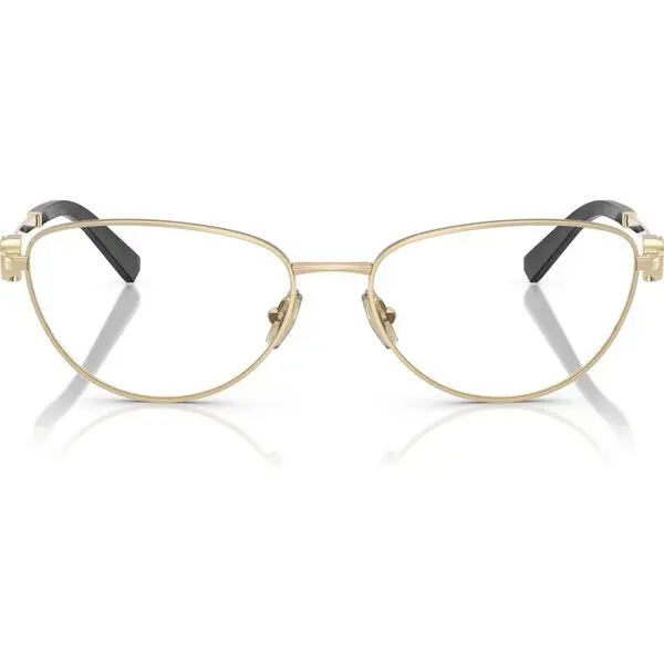Tiffany & Co. 54mm Oval Eyeglasses - Pale Gold