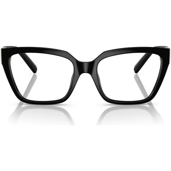 Tiffany & Co. 54mm Square Eyeglasses - Black