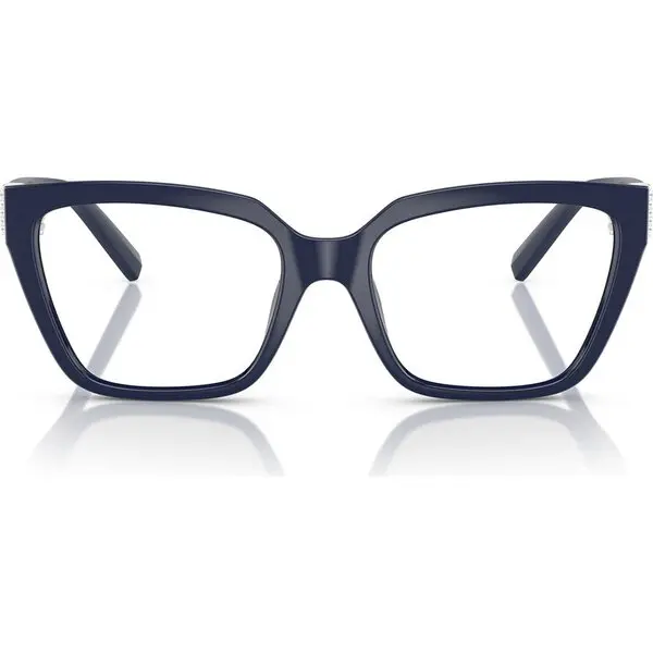 Tiffany & Co. 54mm Square Eyeglasses - Dark Blue