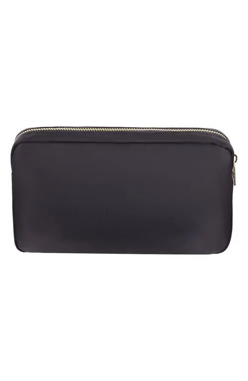 BLOC BAGS Medium Lipgloss Cosmetics Bag - Black
