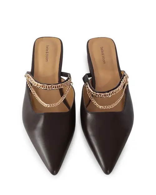 BELLE & BLOOM On The Go Leather Flat