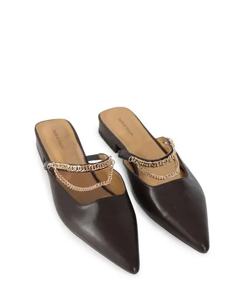 BELLE & BLOOM On The Go Leather Flat
