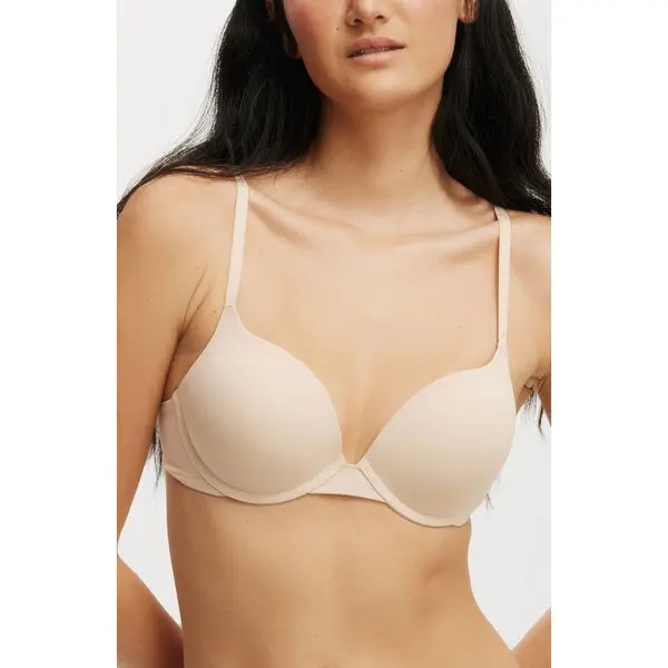 Cotton:on Ultimate Comfort Push Up2 T-shirt Bra - Frappe