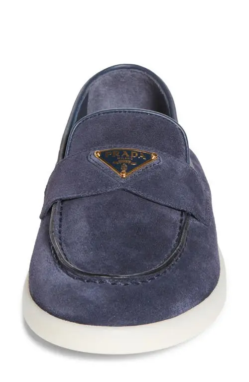Prada Saint Tropez Loafer - Bleu