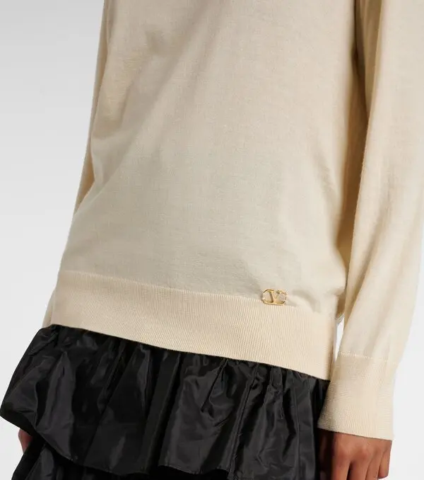 Valentino Garavani Cashmere And Silk Sweater