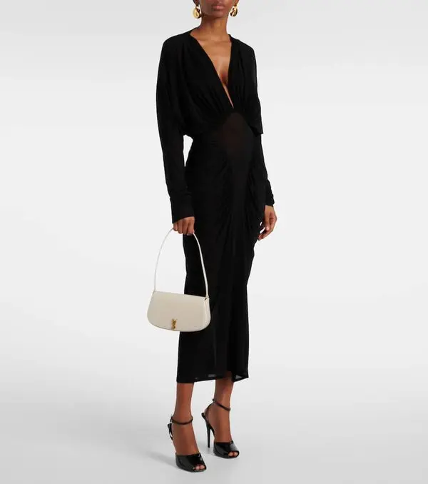 Saint Laurent Voltaire Mini Leather Shoulder Bag
