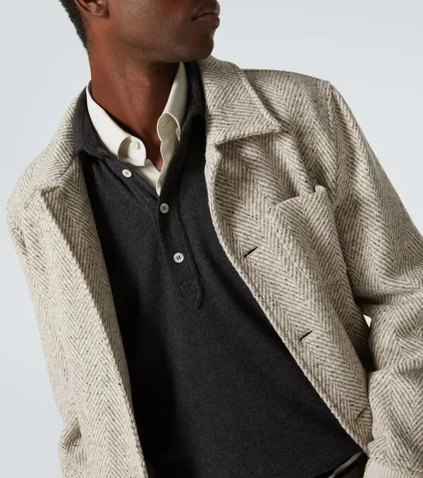 Brunello Cucinelli Cashmere Polo Sweater