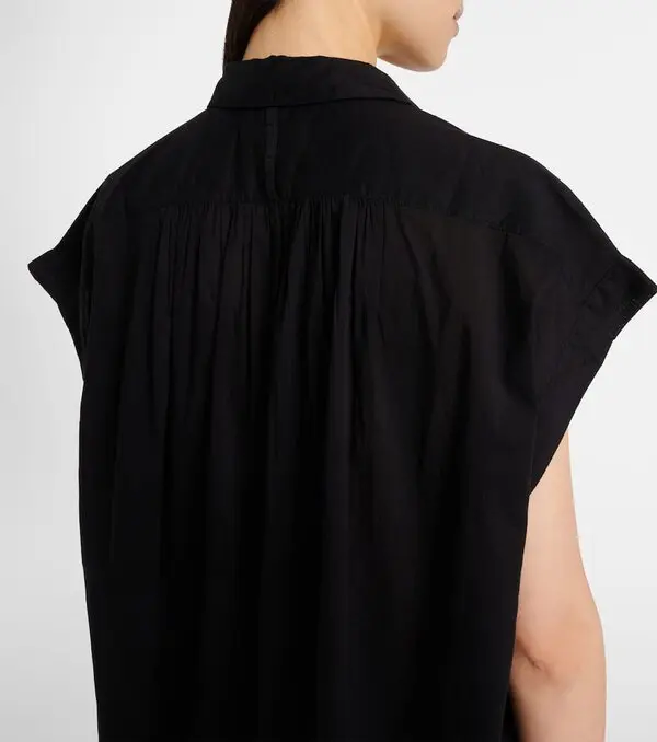 NILI LOTAN Normandy Shirred Blouse