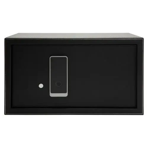 Wolf The Den 4 Piece Watch Winder Safe - Black