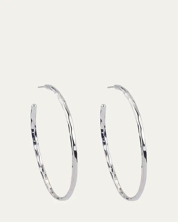 Nest Jewelry Hoop Earrings - Silver