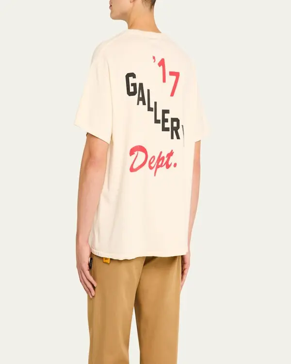 Gallery Dept. Boxing Merch T-Shirt - Cream | Editorialist