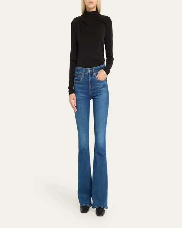 Veronica Beard Mylie Gathered Top