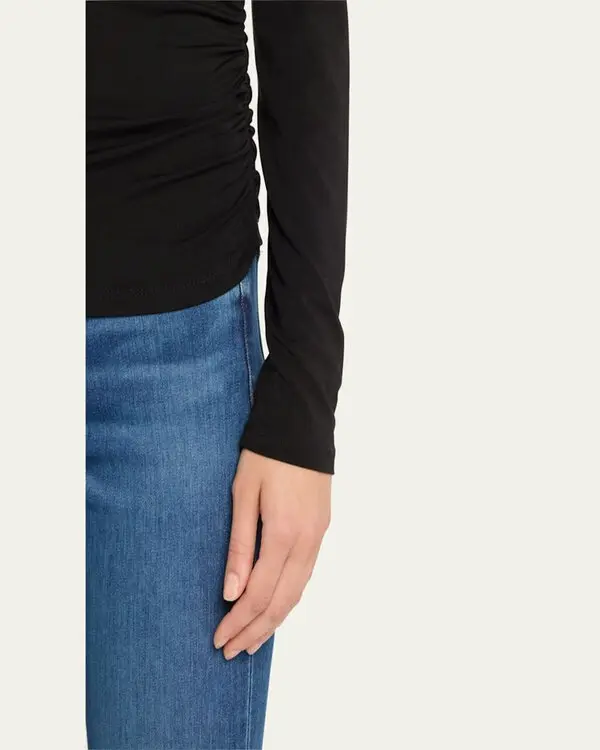 Veronica Beard Mylie Gathered Top