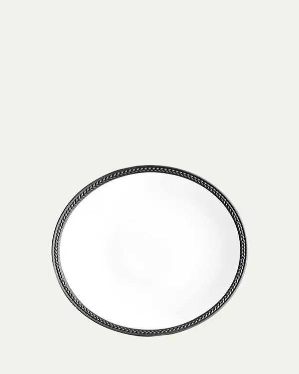 L'Objet Soie Salad Plate - Black