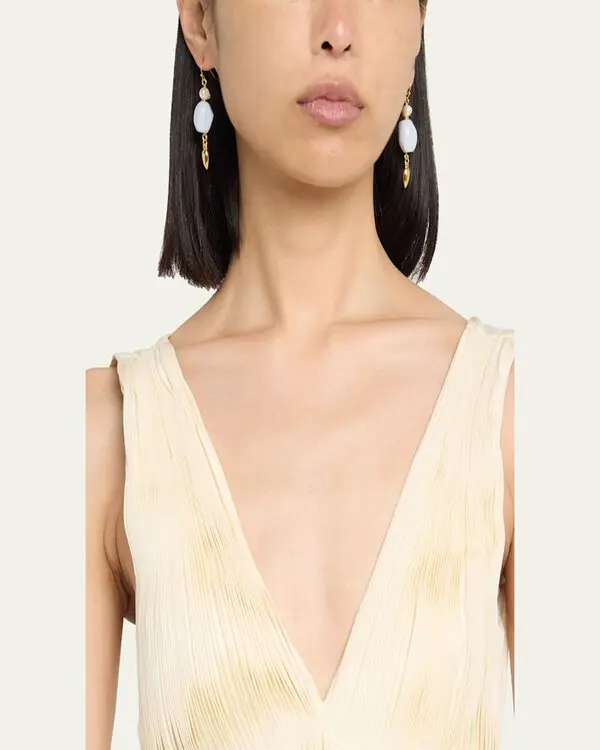 BEN-AMUN Fish Wire Earrings