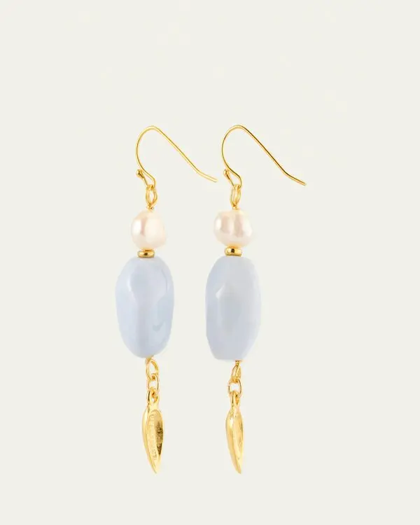 BEN-AMUN Fish Wire Earrings