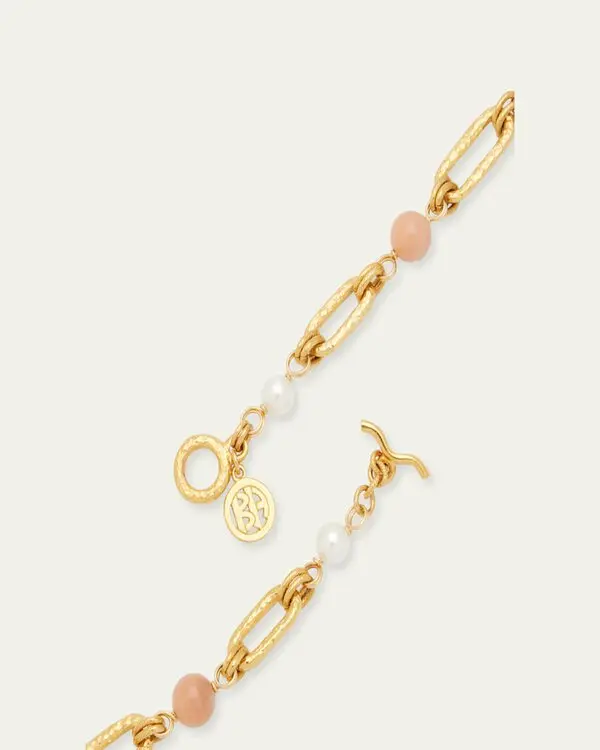 BEN-AMUN 24k Yellow Electroplated Necklace