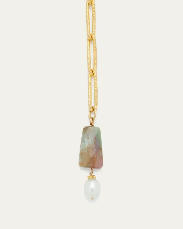 BEN-AMUN 24k Yellow Electroplated Necklace