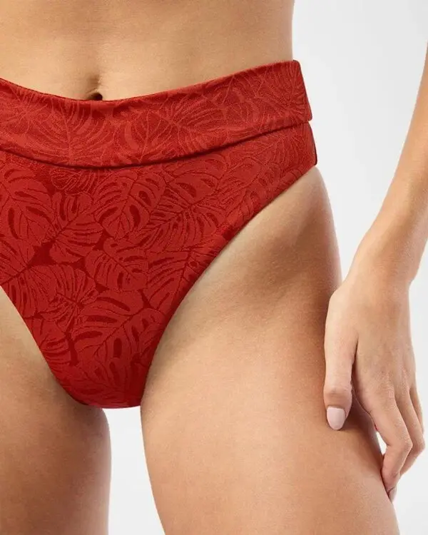 Onia Palm Jacquard Bikini Bottom