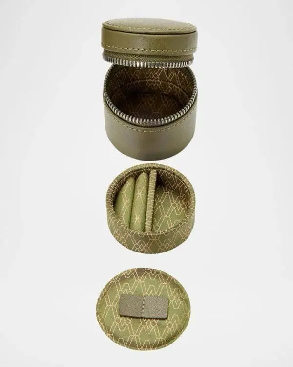 Wolf Earth 5-piece Watch Box With Storage - Olive