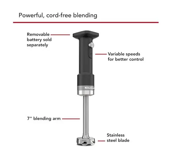 KITCHENAID Go Cordless Hand Blender
