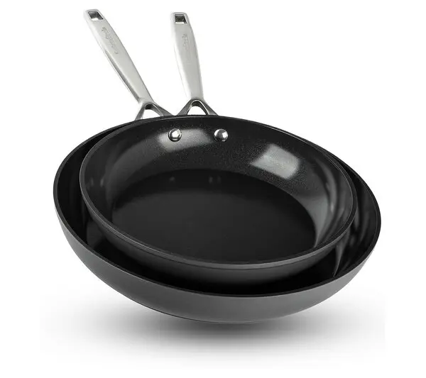 GOTHAM STEEL Pro 2x Ultra Nonstick 10 And 12 Fry Pan Set - One-color