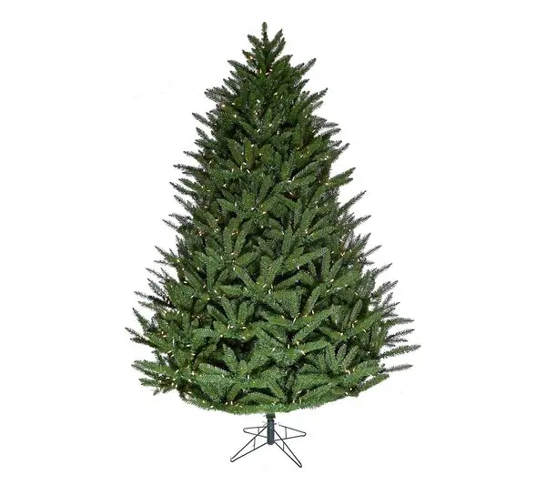 FRASER HILL FARM 7.5-ft. Centerville Pine Chris Tmas Tree With - One-color