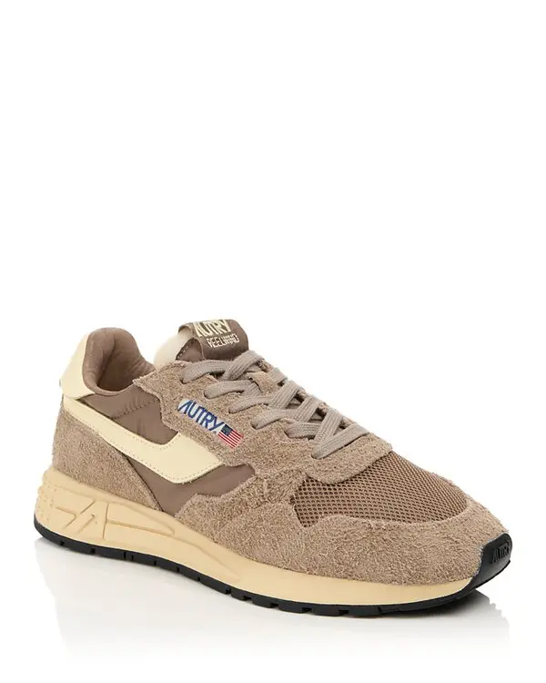 AUTRY Reelwind Low Top Sneakers - Rust/ivory