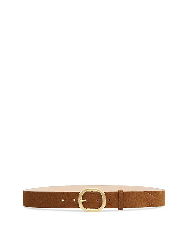 Rag & Bone Audrey Belt - Brown Suede