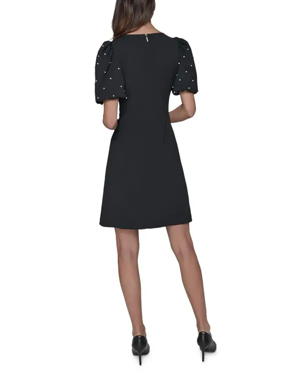 Karl Lagerfeld Paris Bow Detail Sheath Dress