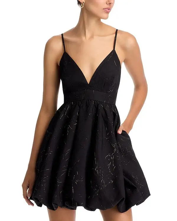 Aqua Bubble Skirt Dress