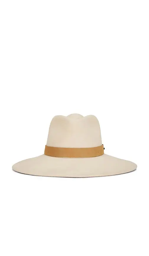 Brixton Eleanor Packable Felt Hat In Macadamia - 19% Off  display picture 1
