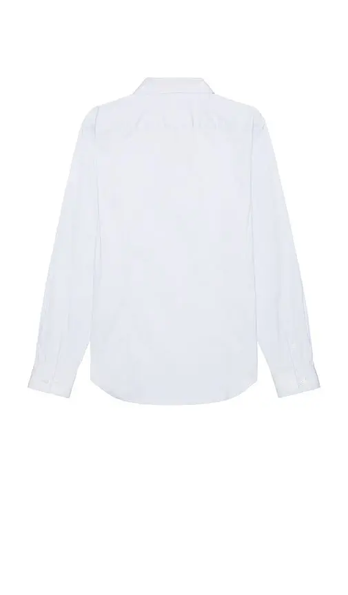Theory Sylvain Wealth Shirt In Baby Blue - Olympic