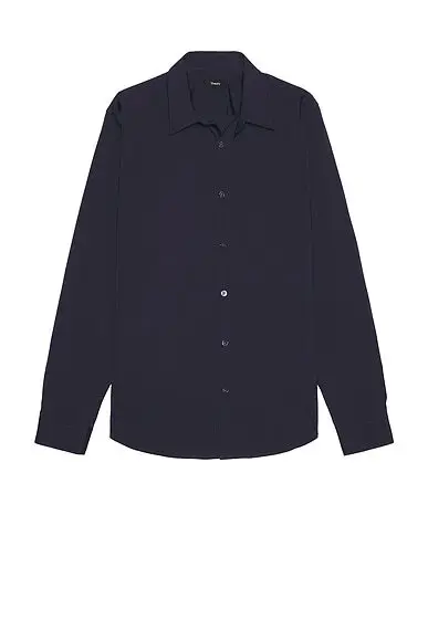 Theory Sylvain Wealth Shirt - Eclipse