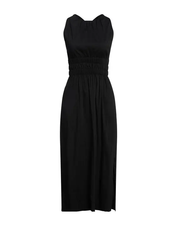 SEMICOUTURE Maxi Dress - Black