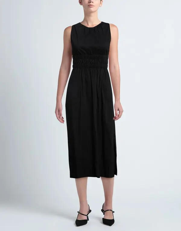 SEMICOUTURE Maxi Dress - Black