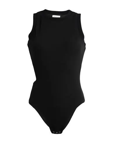 Alexander McQueen Bodysuit In Polyamide And Elastane