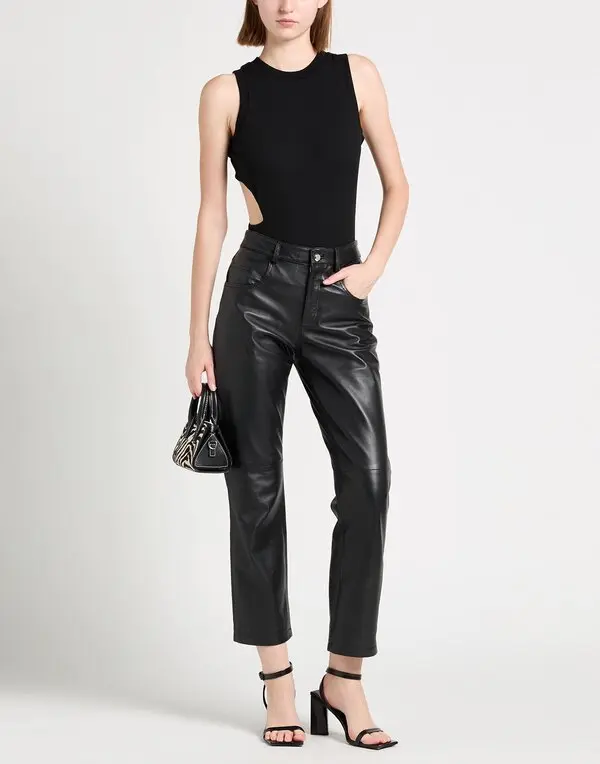 Alexander McQueen Bodysuit In Polyamide And Elastane