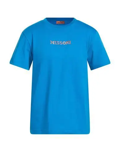 Missoni T-shirt Size Cotton - Azure