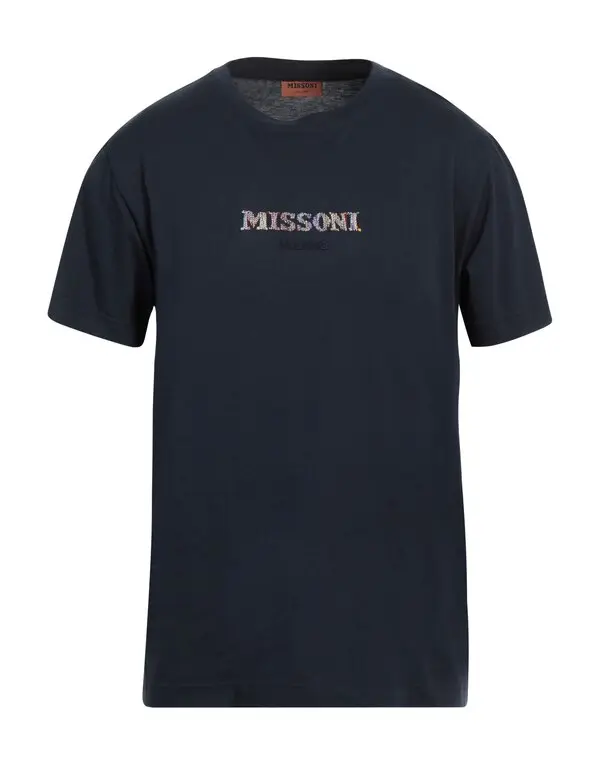 Missoni T-shirt Size Cotton - Blue